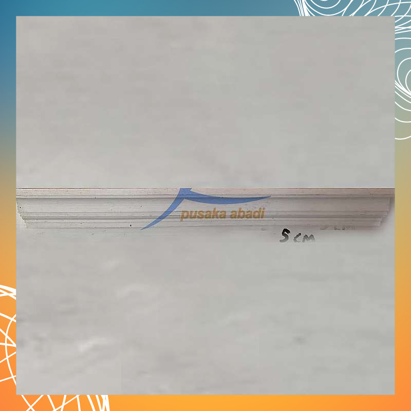 Lis Dinding Gypsum 5cm - Pusaka Abadi : Genteng, Baja Ringan, Kanopi ...